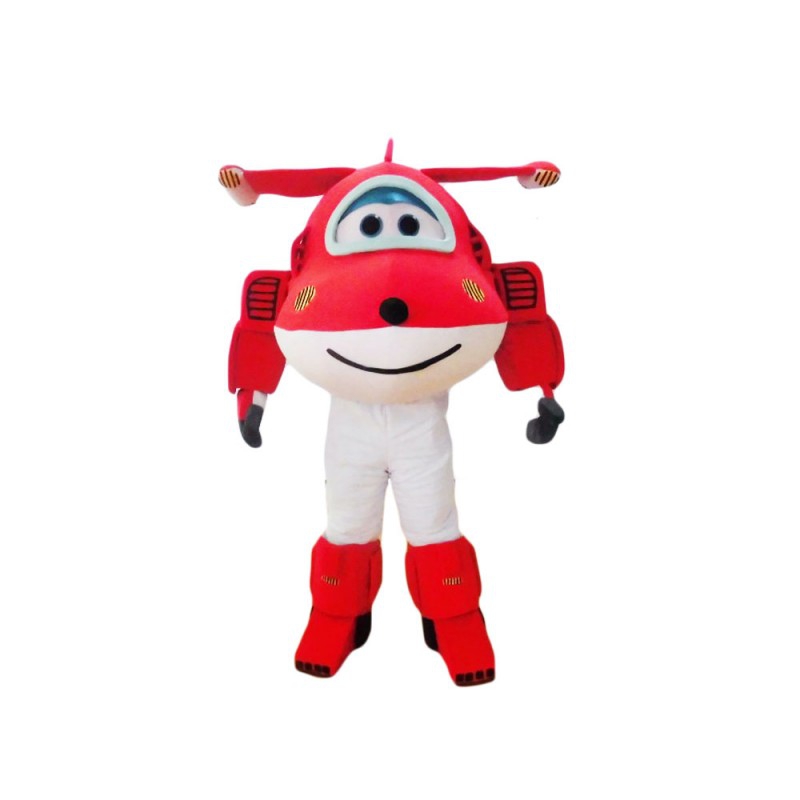Super Wings Jett Maskot Kostümü - Maskot Kostüm Dünyası