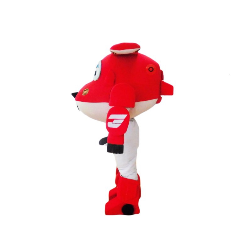 Super Wings Jett Maskot Kostümü - Maskot Kostüm Dünyası